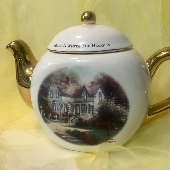 Thomas Kinkade | Kitchen | Painter Of Light Thomas Kinkade Home Is Where The Heart Is Ii ...